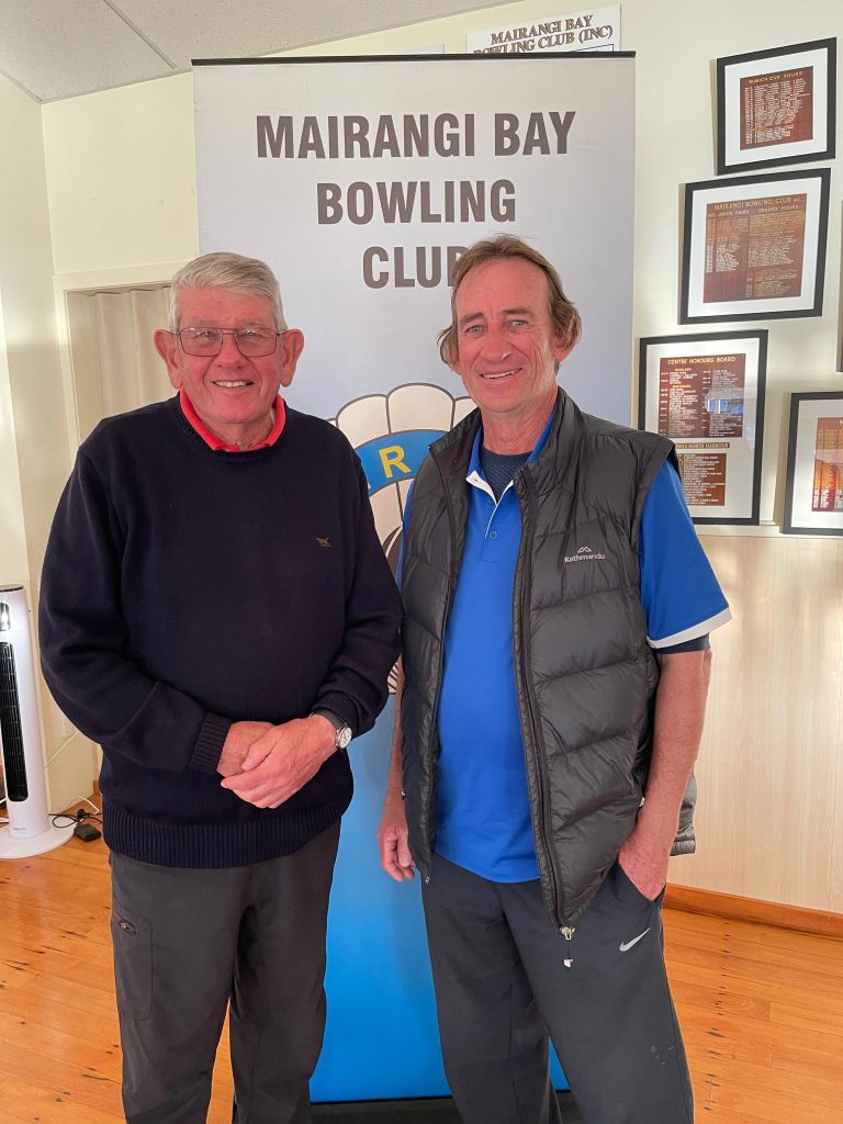 Results – Tuesday 20 July 2021 – Mairangi Bay Bowling Club