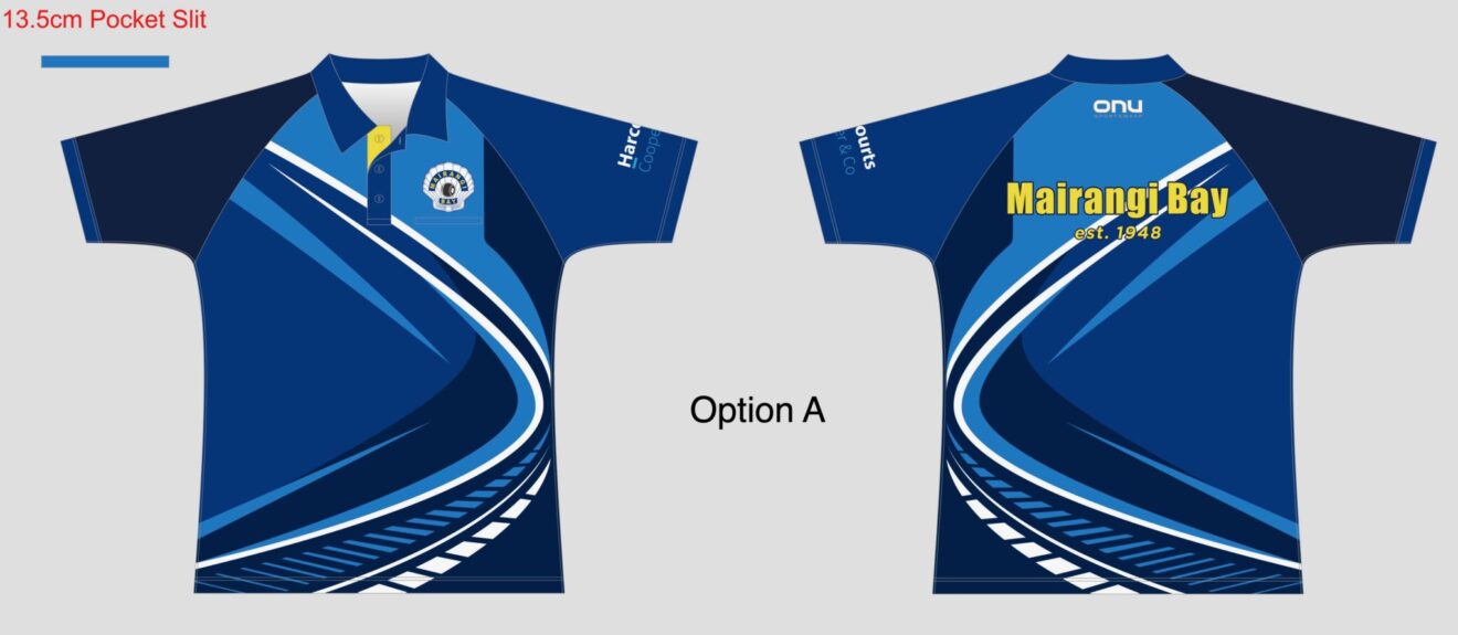 New Club Shirts – Mairangi Bay Bowling Club